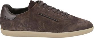 Ermenegildo Zegna Triple Stitch Low Top Sneakers - - Shoes - Herren - Braun - 41 EU