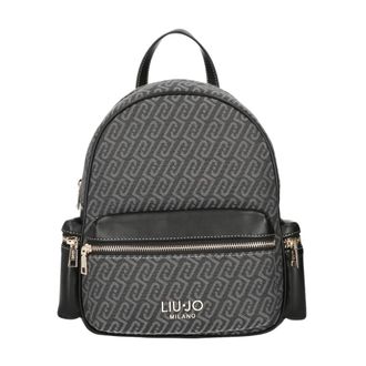 Liu Jo Logo Rucksack - - Bags - Damen - Schwarzk - ONE SIZE