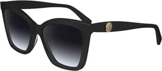 Longchamp Femme, Accessoires, Noir, Taille: 54 MM Lo742S N 001 Lunettes de soleil