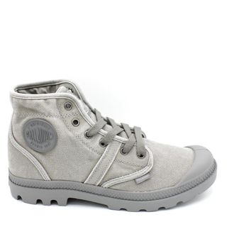 Palladium Canvas Schn&uuml;rung Gummisohle Stiefel - - Shoes - Herren - Grau - 41 EU