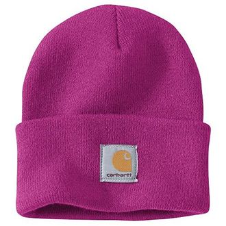 Carhartt Work in Progress TONOMO Knit Cuffed Beanie, Magenta Agate