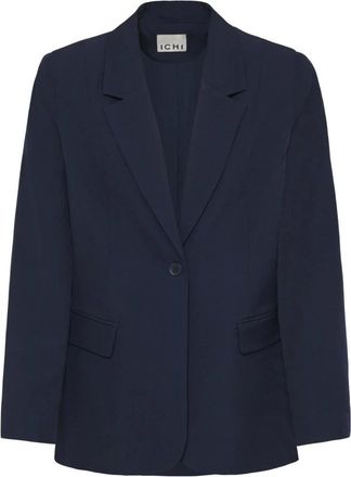 Ichi Ichi, Femme, Vestes, Bleu, Taille: 36 FR Blazers