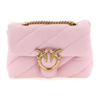 Pinko Pinko, Femme, Sacs, Rose, Taille: ONE Size Mini Love Bag Puff