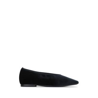 Toteme Samt Ballerinas - - Shoes - Damen - Schwarzk - 37 EU