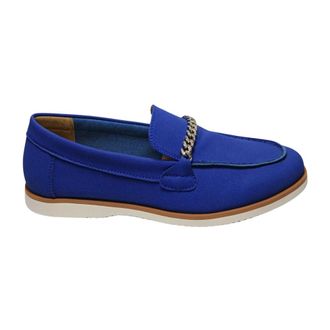 Baldinini Femme, Chaussures, Bleu, Taille: 37 EU D5G005P1Cros1510 Mocassins en n&eacute;opr&egrave;ne