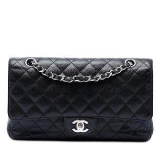 Chanel Pre-owned Sac Bandouli&egrave;re Vintage Double Flap - Femme - Pre-owned - Noir - Taille: ONE Size