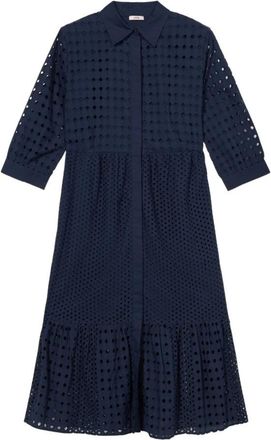 Oltre Damen, Kleider, Blau, SGröße