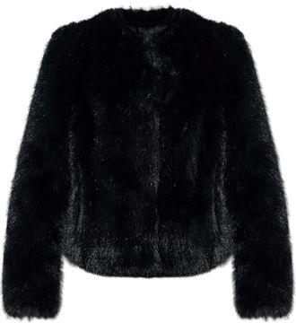 Stand Studio Stand Studio, Femme, Vestes, Noir, Taille: 38 FR Sadie Faux Fur