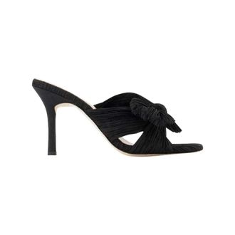Loeffler Randall Femme, Chaussures, Noir, Taille: 35 EU Tissu sandales