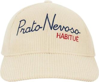 MC2 Saint Barth Homme, Accessoires, Beige, Taille: ONE Size Casquette de baseball en velours c&ocirc;tel&eacute;