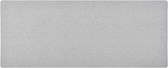 vidaXL Tapis de Couloir Moquette dEntrée Tapis de Sol Paillasson de Sol Tapis de Porte dEntrée Moquette de Couloir Gris Clair 80x200 cm