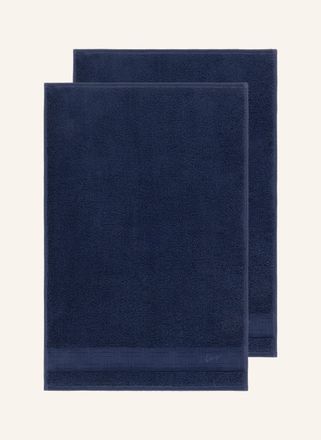 Kenzo Kenzo Home G&auml;stetuch 2er Set Kweave blau