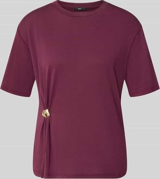 Zero Regular Fit T-Shirt mit Zierbesatz