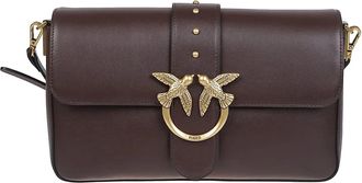 Pinko Pinko Crossbody Bags - Love One Classic Slouchy Mb Charms Bag Red - Gr. unisize - in Rot - für Damen