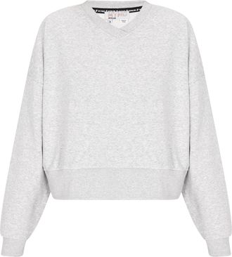 Mymo Sweatshirt Frauen HellGrauMelange