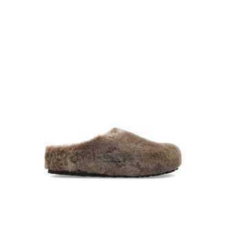 Birkenstock Amsterdam Wrapped Shearling OS - Homme - Chaussures - Brun - Taille: 42 EU