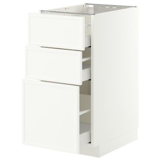 IKEA METOD / MAXIMERA Unterschrank mit 3 Schubladen
