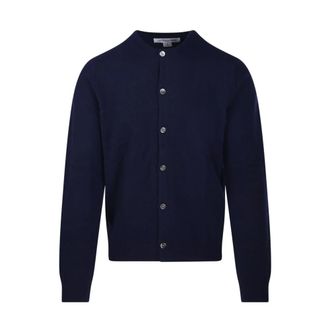 Comme Des Gar&ccedil;ons Rundhals-Strickjacke - - Knitwear - Herren - Blau - XL