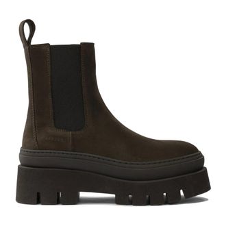 Copenhagen Shoes Bottines en Cuir Marron pour Femmes - Femme - Chaussures - Brun - Taille: 37 EU