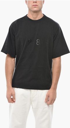 1989 STUDIO Crew Neck T-Shirt with Ton sur Ton Logo size Xl