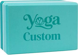 Gogo Personalisierter Yoga Block 23 x 15 x 7,5 cm EVA-Schaum Yoga Klotz f&uuml;r Pilates Meditation