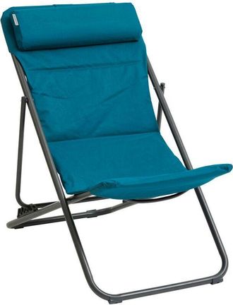 Hesperide Hesperide - Klappbarer Gartenstuhl Jubba Duck Blau und Graphit - Zink, Polyester - Hespéride