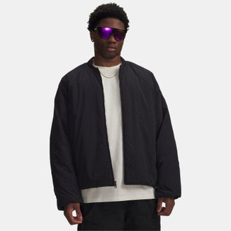 Under Armour Hoops Webstoff Jacke f&uuml;r Herren Schwarz / Team Orange / Schwarz XXL