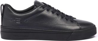 Baldinini Baskets en cuir grain&eacute; - Homme - Chaussures - Bleu - Taille: 43 EU