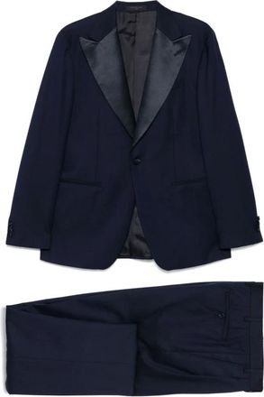 Corneliani Homme, Costumes, Bleu, Taille: L Smoking