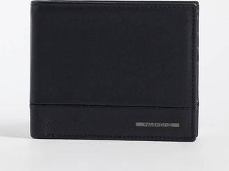 Valentino Legend portefeuille textur&eacute; noir - BLACK