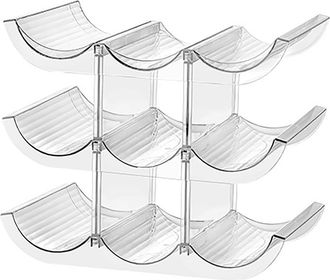 Generic Weinregal f&uuml;r Die Arbeitsplatte, Flaschenhalter, Modern und Stilvoll, Einfache Montage, Leicht zu Reinigen, Geeignet f&uuml;r Wohnzimmer, K&uuml;che und Esszimm