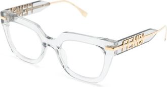 Fendi Fendigraphy Optikrahmen - - Accessories - Damen - Grau - 50 MM
