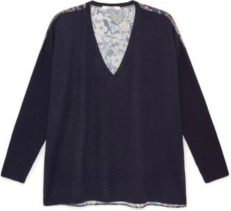 Maliparmi Maliparmi, Damen, Strickwaren, Blau, XSGr&ouml;&szlig;e