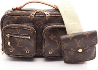 Louis Vuitton Sac &agrave; main vintage en toile Pre-owned - Femme - Pre-owned - Brun - Taille: ONE Size