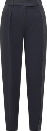 Max Mara Femme, Pantalons, Bleu, Taille: 38 FR Pantalon Slim