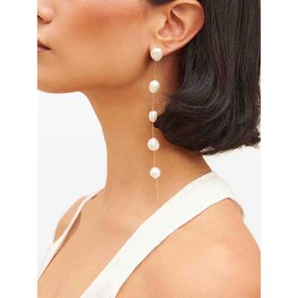 Cult Gaia Atum Earrings - White