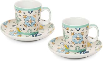 Egan Tasse, Porzellan, elfenbeinfarben, klein