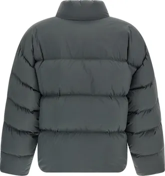 Balenciaga Quilted Nylon Down Jacket - Gray