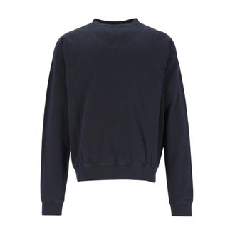 Maison Margiela Doppellagiges Baumwoll-Sweatshirt - - Sweatshirts & Hoodies - Herren - Blau - S