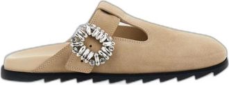 Roger Vivier Slidy Viv Mules - - Shoes - Damen - Beige - 37 EU