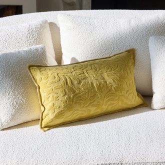 Madura Housse De Coussin Corinna Jaune indien - JAUNE