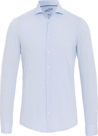 Pure Chemise Fonctionnelle Pied De Poule Bleu