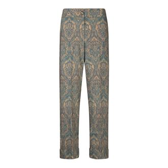 Pierre-Louis Mascia Gr&uuml;ne Hose Erh&ouml;ht Garderobe Stil - - Trousers - Damen - Gr&uuml;n - M