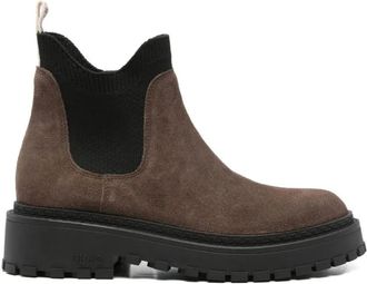 Liu Jo Stiefel - Brown Suede Ankle Boots - Gr. 36 (EU) - in Schwarz - für Damen