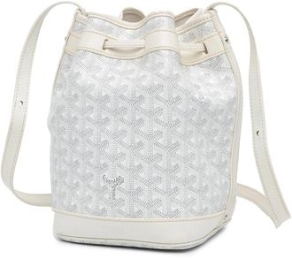 Goyard Hobo Bags - Goyardine Petit Flot - Gr. unisize - in Wei&szlig; - f&uuml;r Damen