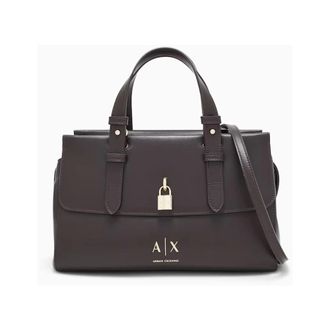 A|X Armani Exchange Sac &agrave; main Taylor M - Femme - Sacs - Brun - Taille: ONE Size