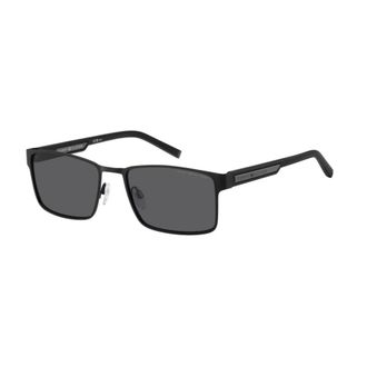 Tommy Hilfiger Homme, Accessoires, Noir, Taille: 57 MM Lunettes de soleil