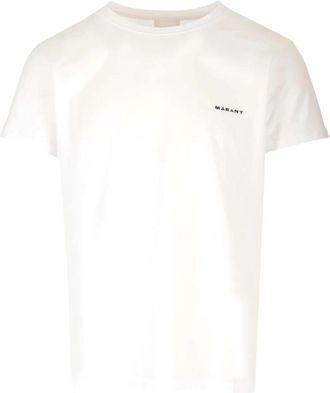 Isabel Marant Zafferh T-Shirt - - Tops - Herren - Wei&szlig; - XL