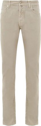 Jacob Cohen Slim Fit Beige Denim Bard Jeans - - Jeans - Herren - Beige - W33