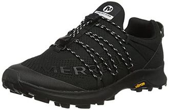 Merrell Long Sky Sewn J002579, Mens Running Shoes, Black, 41 EU